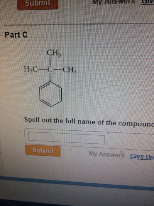 Solved Spell out the full name of the compound.Spell out the | Chegg.com