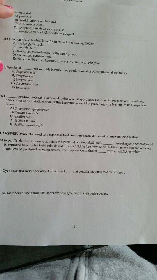 Solved I need help with these questions I want to make sure | Chegg.com