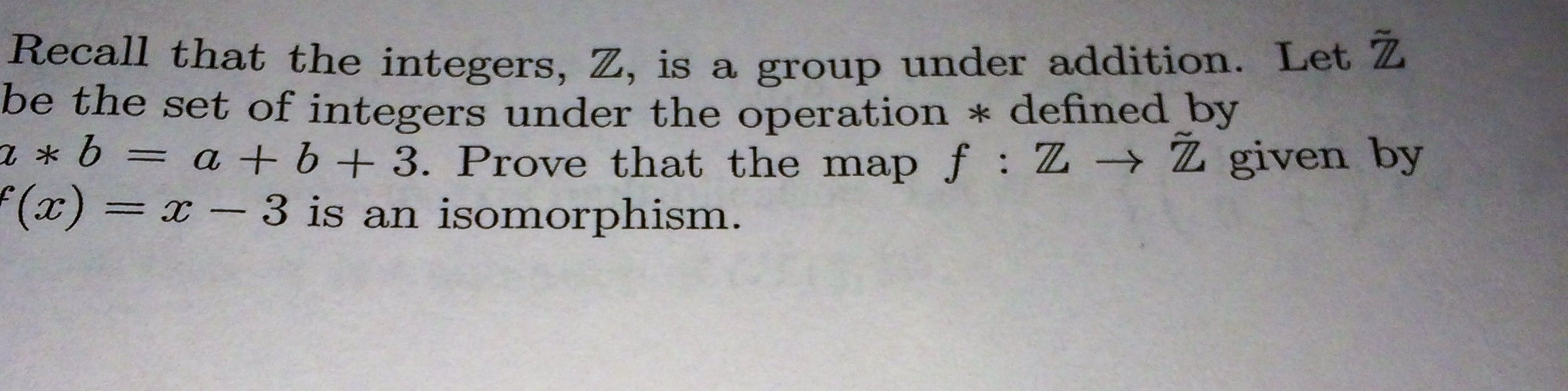 Solved Recall That The Integers Z Is A Group Under Chegg Solved Recall That The Integers Z Is A Group Under Chegg