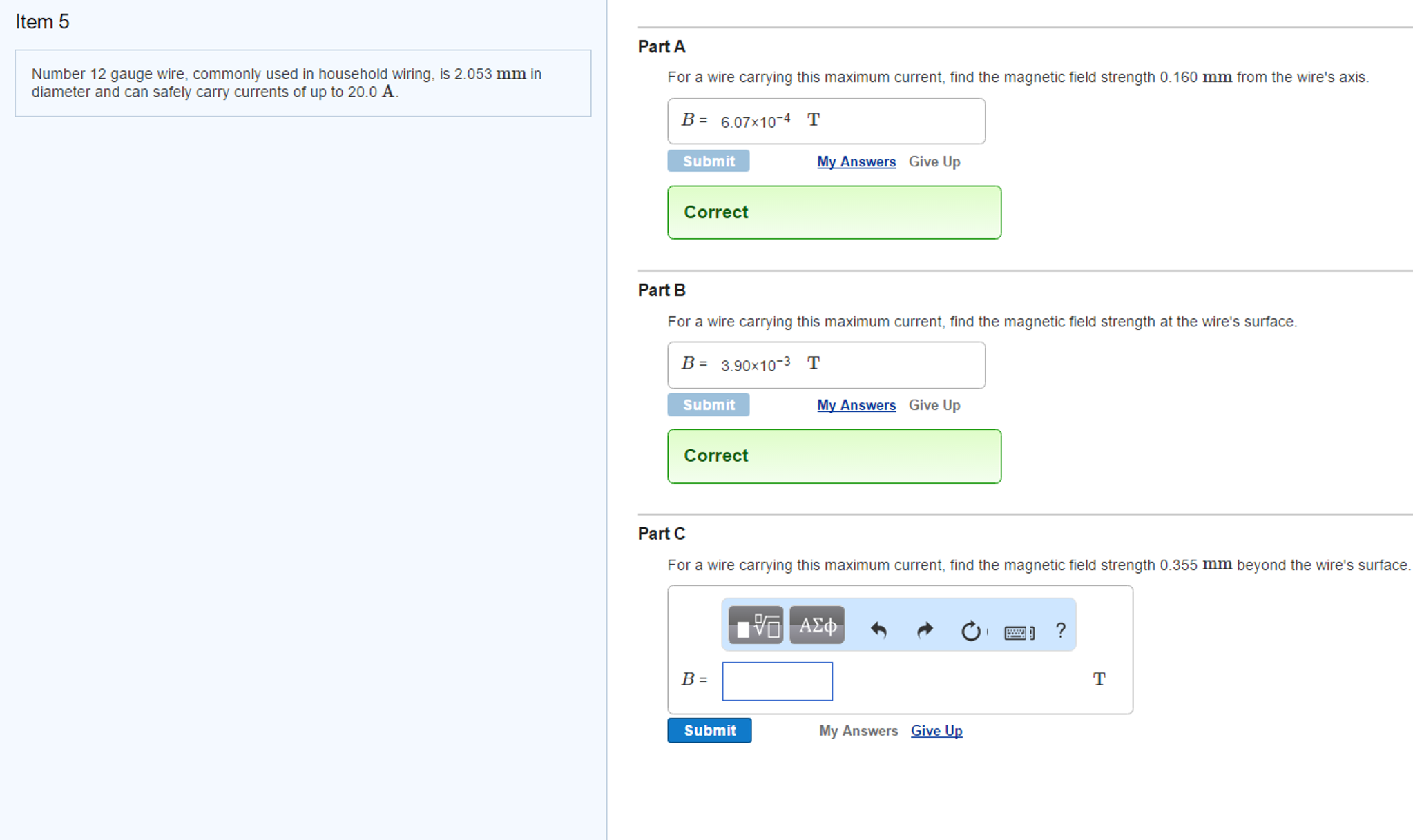 Solved Number 12 gauge wire, commonly used in household | Chegg.com