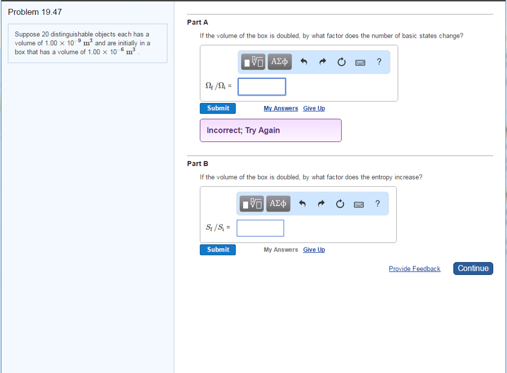 Solved Suppose 20 distinguishable objects each has a volume | Chegg.com