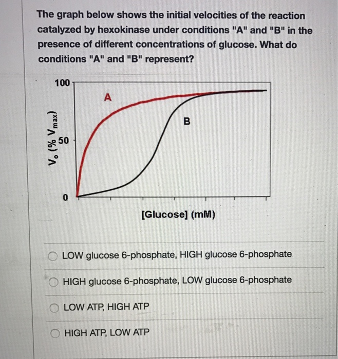 Solved The graph below shows the initial velocities of the | Chegg.com