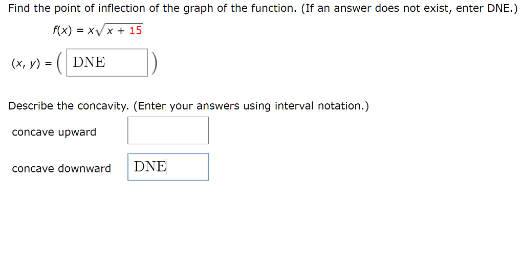Solved Find the point of inflection of the graph of the | Chegg.com