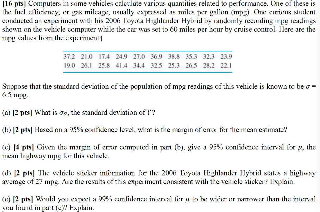 Solved Computers In Some Vehicles Calculate Various Chegg solved-computers-in-some-vehicles-calculate-various-chegg