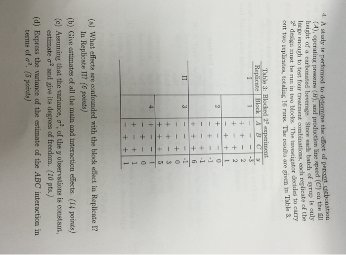 Solved A study is performed to determine the effect of | Chegg.com