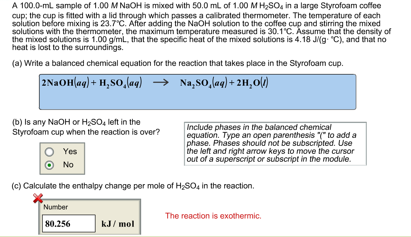 Solved A 100.0-mL sample of 1.00 M NaOH is mixed with 50.0 | Chegg.com