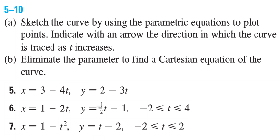 Solved (a) Sketch the curve by using the parametric | Chegg.com
