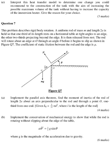 Solved Question 6 A fish tank is to be constructed from | Chegg.com