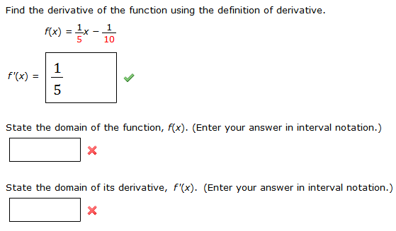 Solved How would you state the domains for the following | Chegg.com