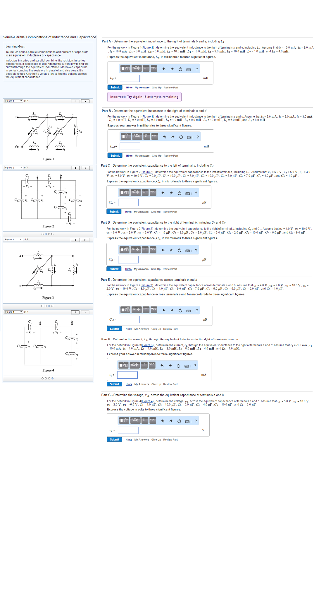 Solved To reduce series-parallel combinations of inductors | Chegg.com