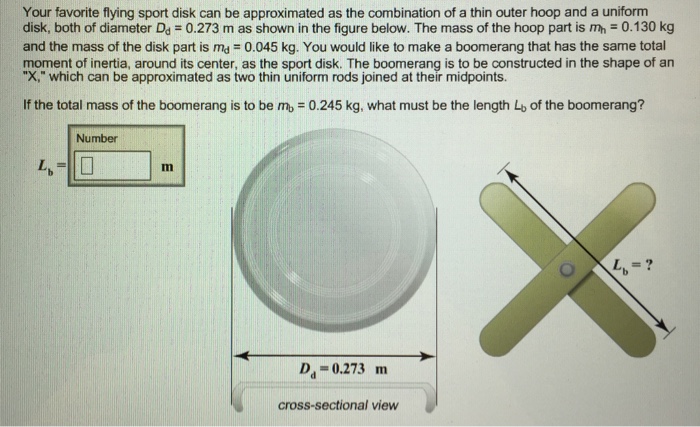 Solved Your favorite flying sport disk can be approximated | Chegg.com