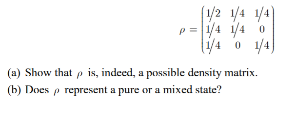 Solved Consider an ensemble of spin-1 systems. Choose as | Chegg.com