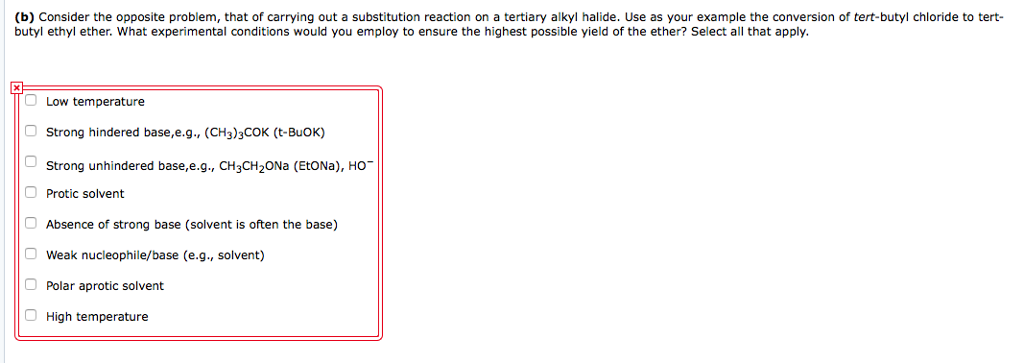 Solved Consider the general problem of converting a tertiary | Chegg.com