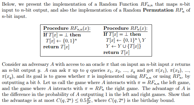 Below, we present the implementation of a Random | Chegg.com