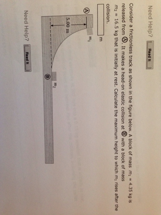 Solved Consider a frictionless track as shown in the figure | Chegg.com Solved Consider a frictionless track as shown in the figure | Chegg.com