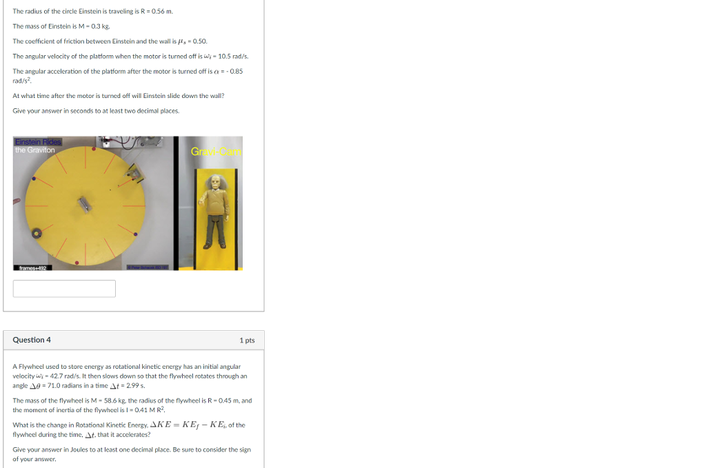 Solved The radius of the circle Einstein is traveling is R = | Chegg.com