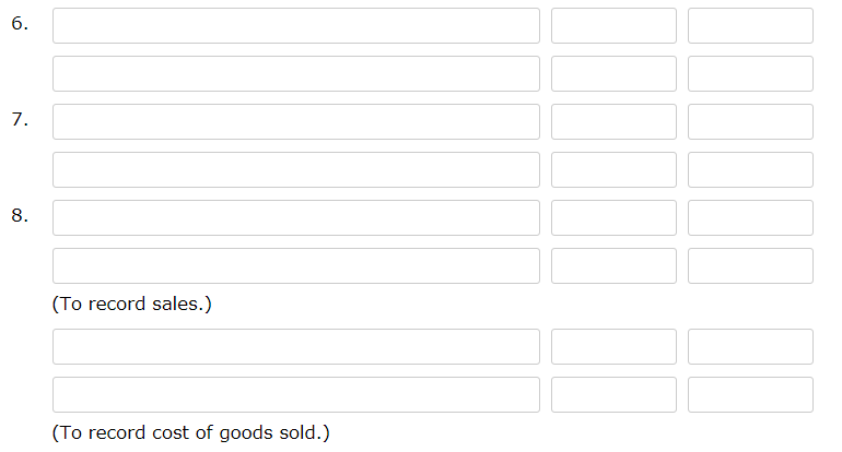 Solved Problem 23-6A (Part Level Submission) Jorgensen | Chegg.com