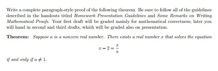 Solved Write a complete paragraph-style proof of the | Chegg.com