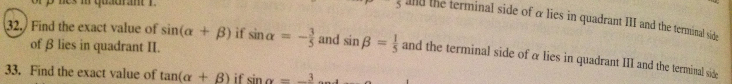 Solved For 29 and 30, 32 find the exact value of the | Chegg.com