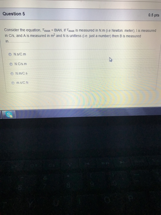 Solved Consider the equation, tau_max - BIAN. it tau_max is | Chegg.com