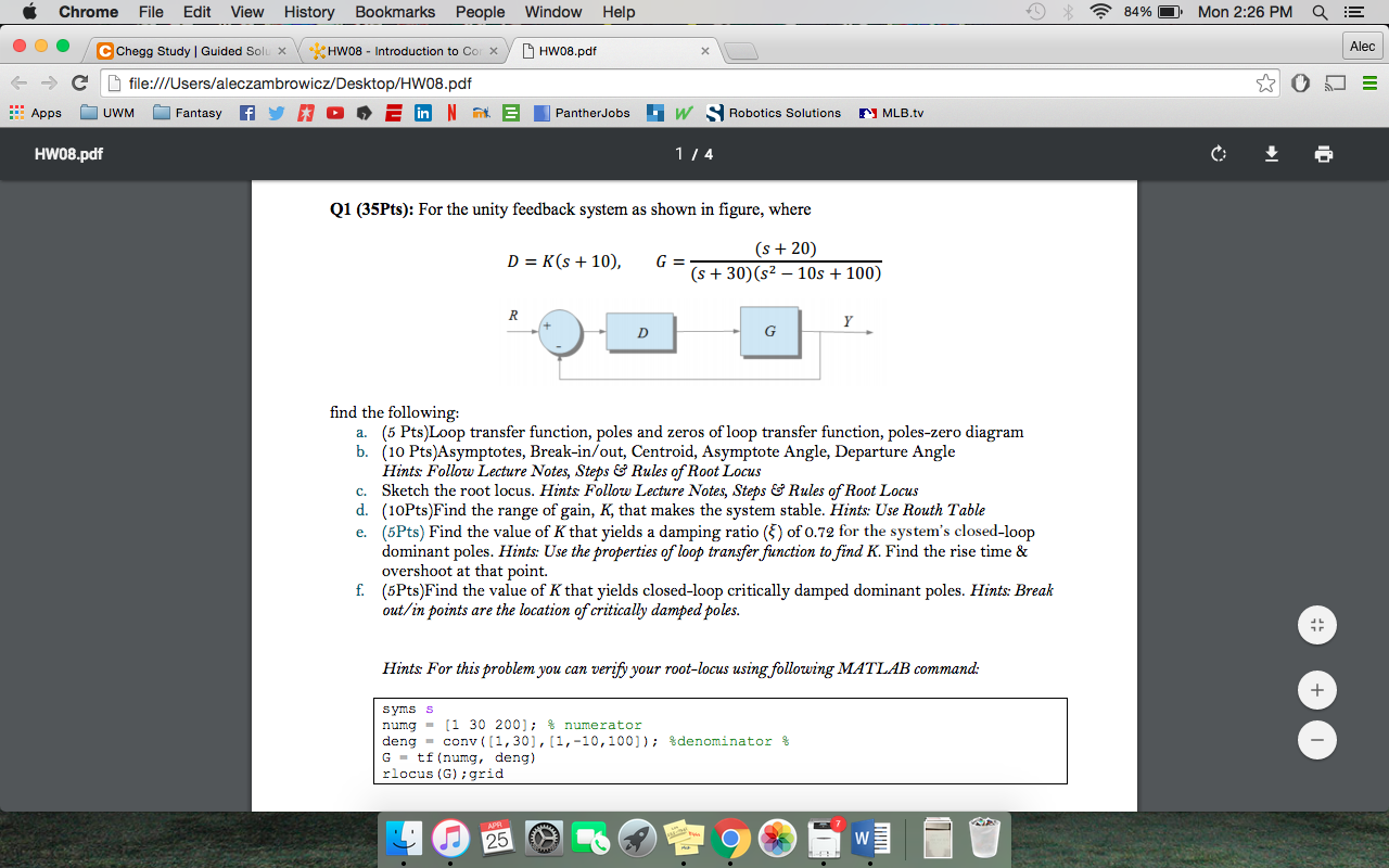 Chrome File Edit View History Bookmarks People Window | Chegg.com