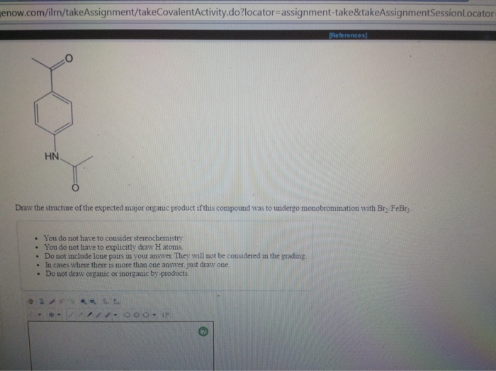 Solved Draw The Structure Of The Expected Major Organic