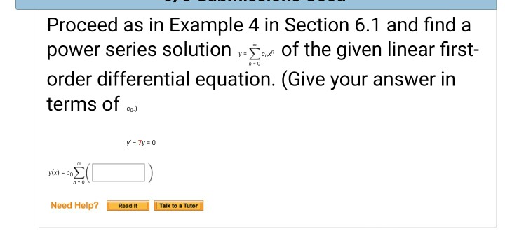 Solved Proceed as in Example 4 in Section 6.1 and find a | Chegg.com Solved Proceed as in Example 4 in Section 6.1 and find a | Chegg.com