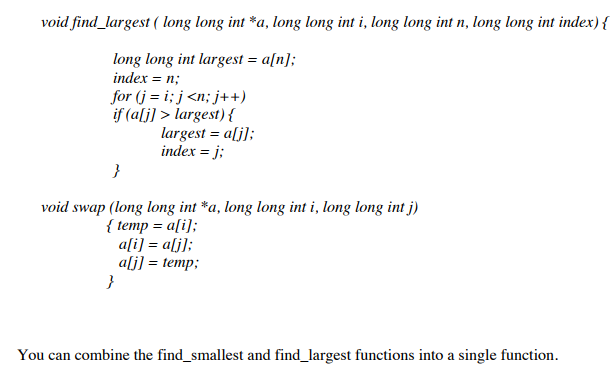 Write an ARMv8 program to sort an array of elements. | Chegg.com