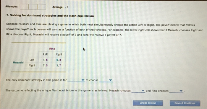 Solved Solving for dominant strategies and the Nash | Chegg.com Solved Solving for dominant strategies and the Nash | Chegg.com