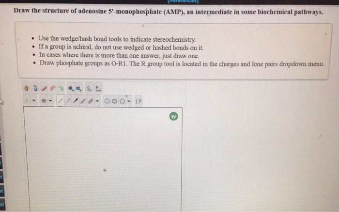 Solved Draw the structure of adenosine 5' monophosphate | Chegg.com