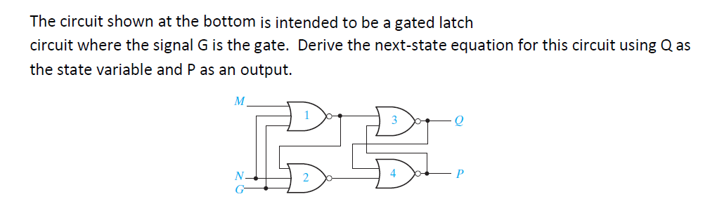Solved The circuit shown at the bottom is intended to be a | Chegg.com
