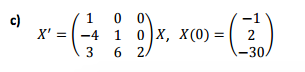 Solved Solve the following initial value problems using | Chegg.com