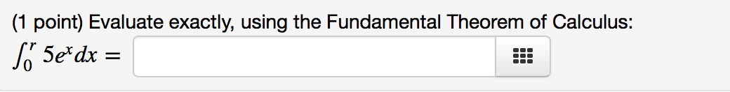 Solved Evaluate exactly, using the Fundamental Theorem of | Chegg.com
