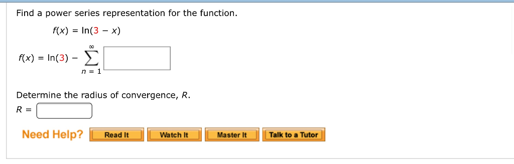 Solved Find a power series representation for the function. | Chegg.com