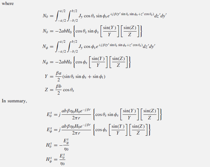 Solved Example 7-4 A parallel polarized uniform plane wave | Chegg.com