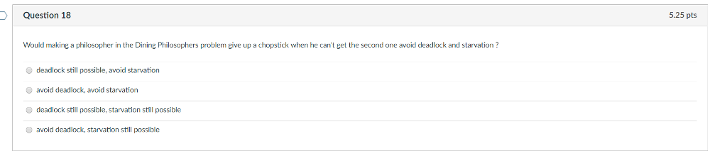Solved Question 1 5.25 pts A computer runs a round robin | Chegg.com
