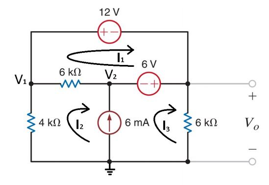 Solved Use nodal analysis in matrix form and solve for Vo. | Chegg.com