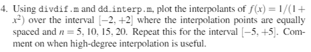 Use MatLab to solve this problem code for | Chegg.com