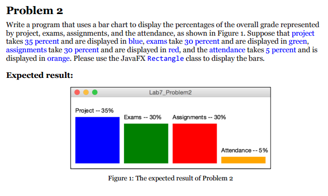 Solved Write a program that uses a bar chart to display the | Chegg.com