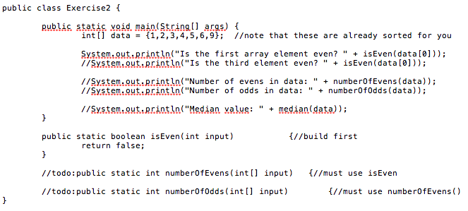 Solved 1 Define The Following Functionpublic Static 