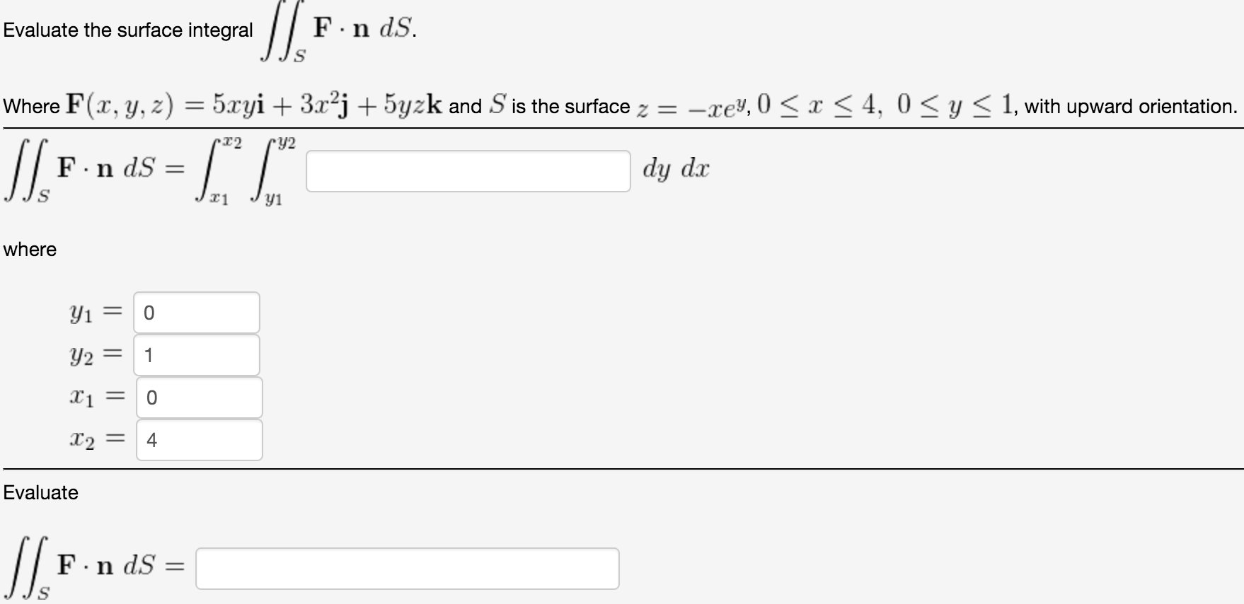 Solved Evaluate the surface integral double integral_S F n | Chegg.com