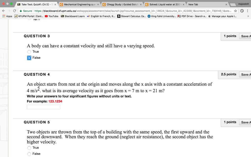 Solved Take Test: Quiz#1: CH 12-1 Mechanical Engineering que | Chegg.com Solved Take Test: Quiz#1: CH 12-1 Mechanical Engineering que | Chegg.com