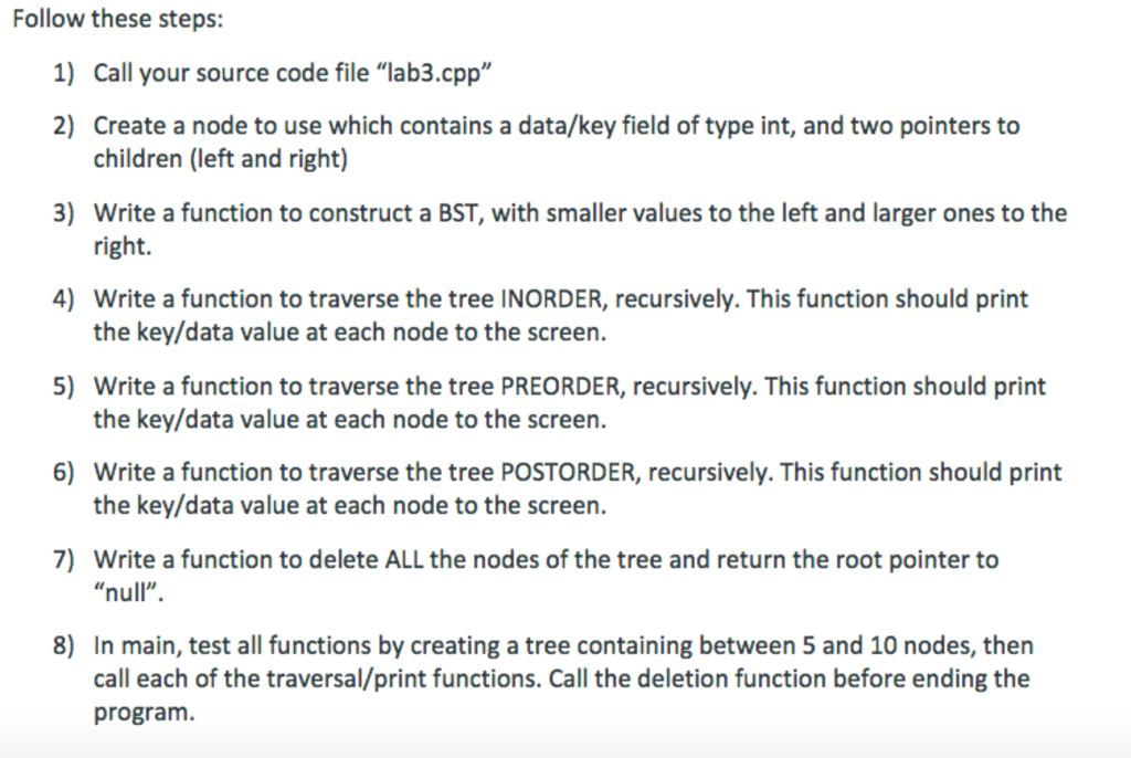 Solved Follow These Steps 1 Call Your Source Code File 9768