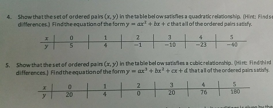 Solved Show thatthe set of ordered pairs (x, y) in the ta | Chegg.com