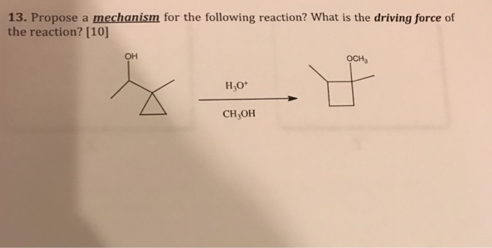 Solved Propose a mechanism for the following reaction? What | Chegg.com