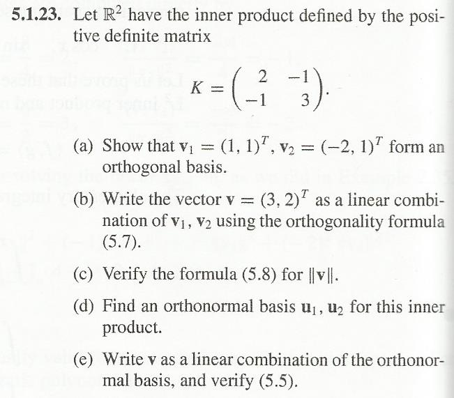 Let R^2 have the inner product defined by the | Chegg.com