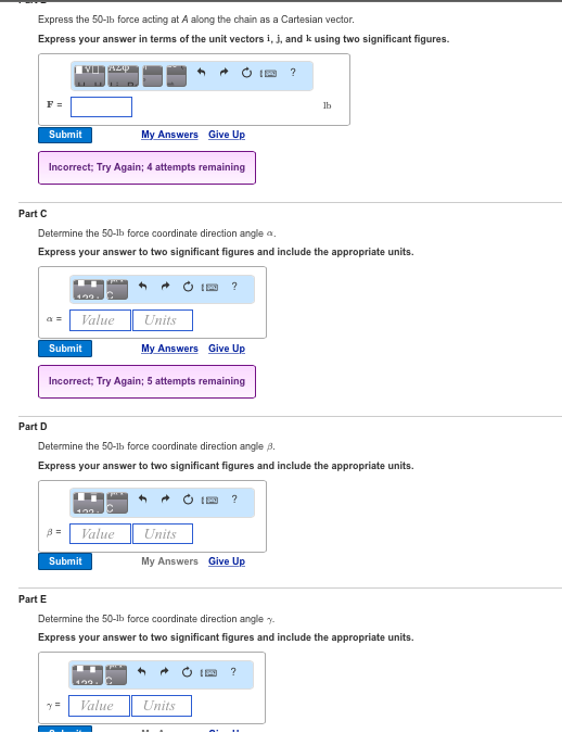 Solved The window is held open by chain AB. Express the | Chegg.com