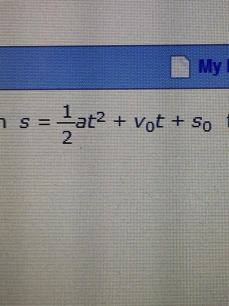 Solved An object moving vertically is at the given heights | Chegg.com