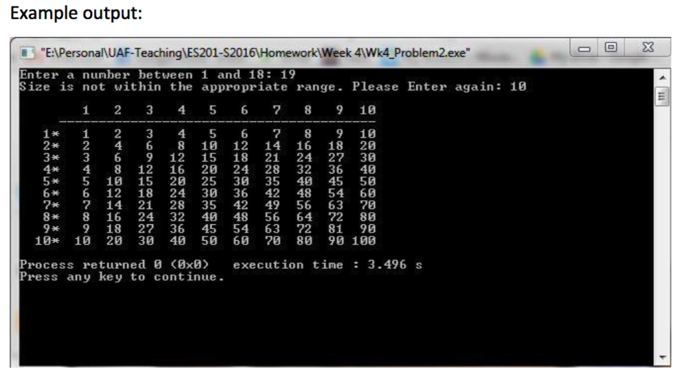 Solved Example output: EAPersonaNUAF-Teaching | Chegg.com