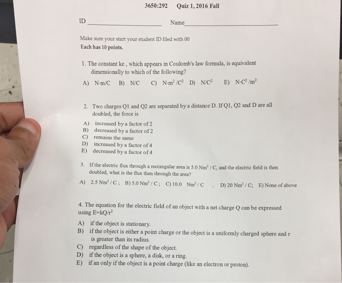 Solved The constant ke, which appears in Coulomb's law | Chegg.com